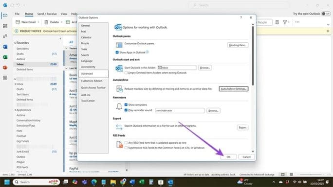 Outlook AutoArchive Settings Are Missing – Three Fixes - Guiding Tech