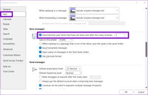 4 Ways to Fix Microsoft Outlook Not Saving Drafts on Windows - Guiding Tech