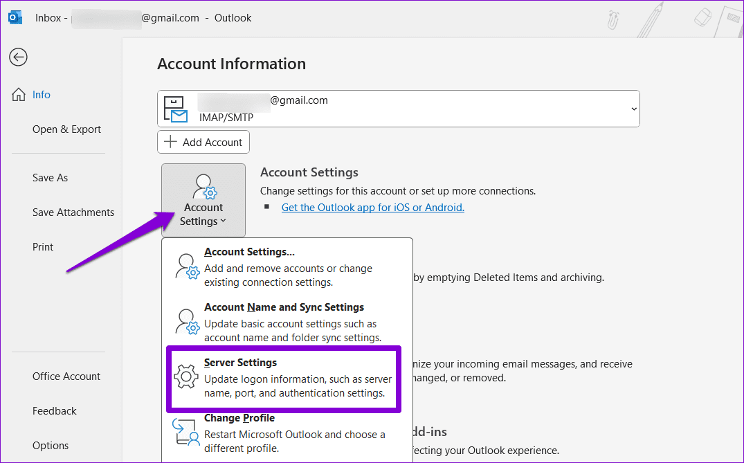 6 Ways to Fix Outlook Not Connecting to Server on Windows 10 and 11 ...