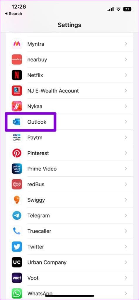 Top 8 Ways to Fix Outlook App Not Syncing Emails on iPhone - Guiding Tech