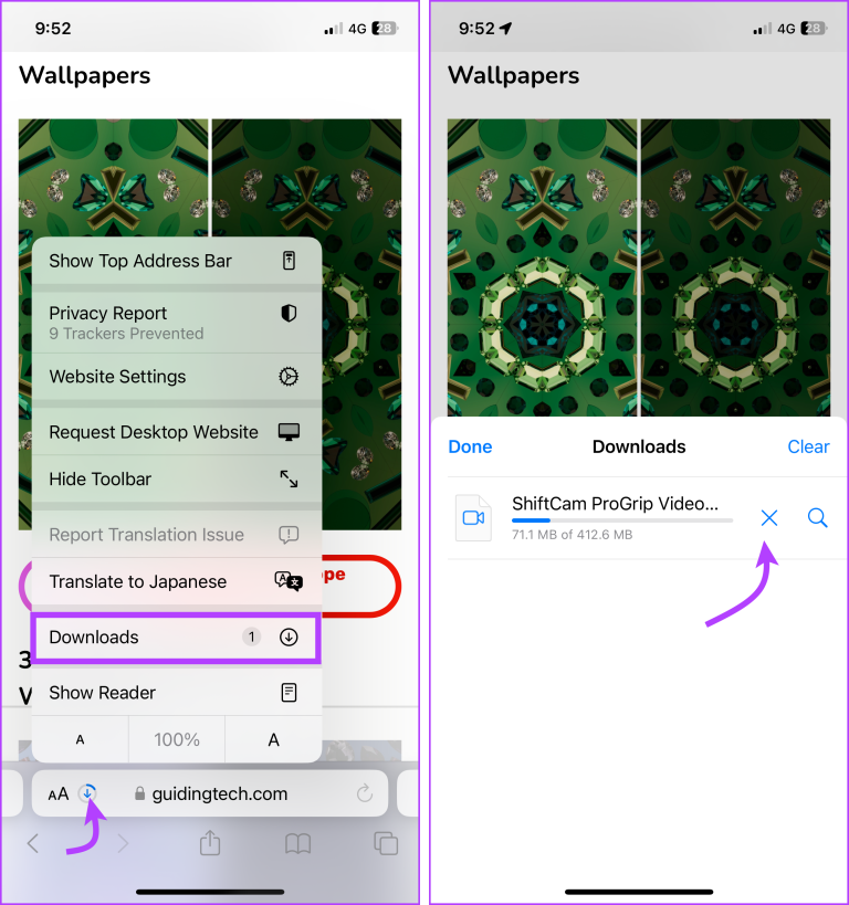 How to view and Manage Safari downloads on iPhone and iPad