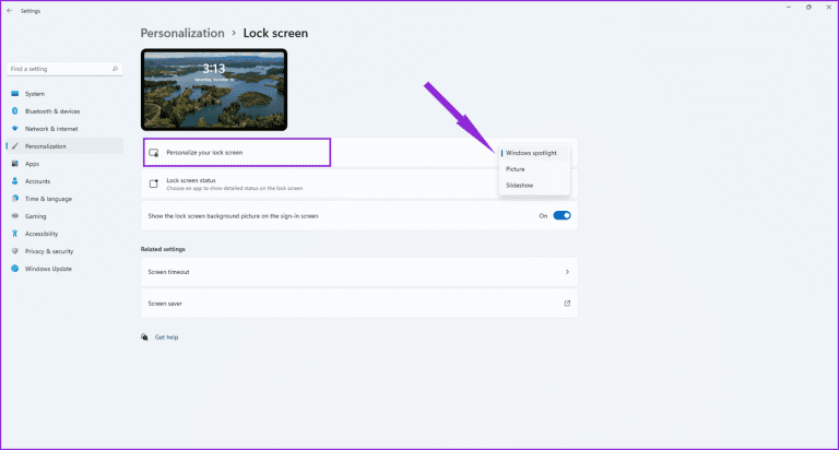 How to Personalize the Windows 11 Lock Screen - Guiding Tech