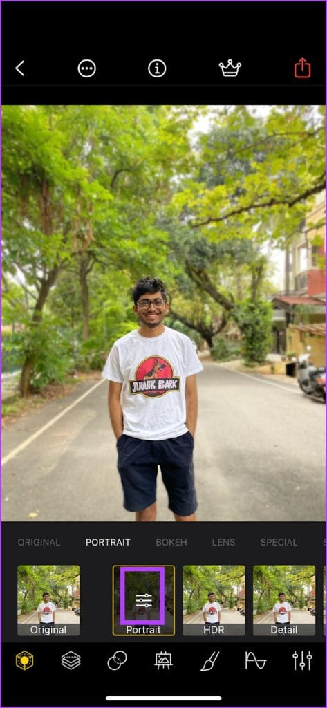 How to Convert Normal Photos to Portrait on iPhone 15 and Older Models - Guiding Tech