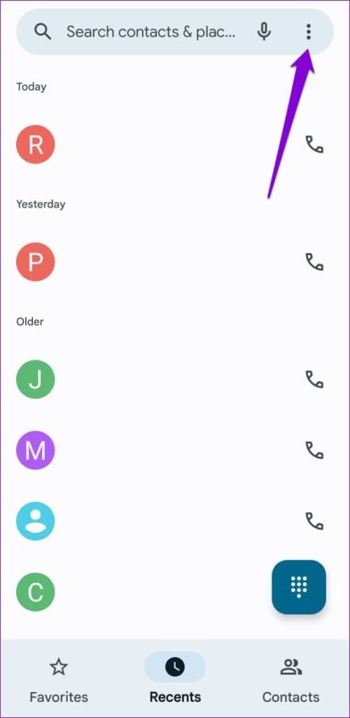 Top 8 Ways to Fix Call History Not Showing on Android - Guiding Tech