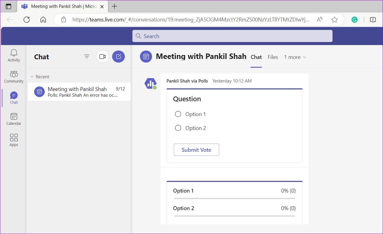 How to Fix Polls Not Working in Microsoft Teams for Windows - Guiding Tech