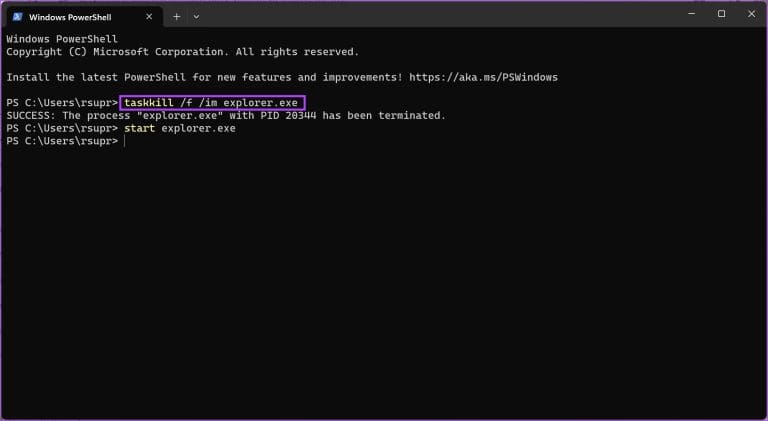 How to Restart Windows Explorer (After Killing It)