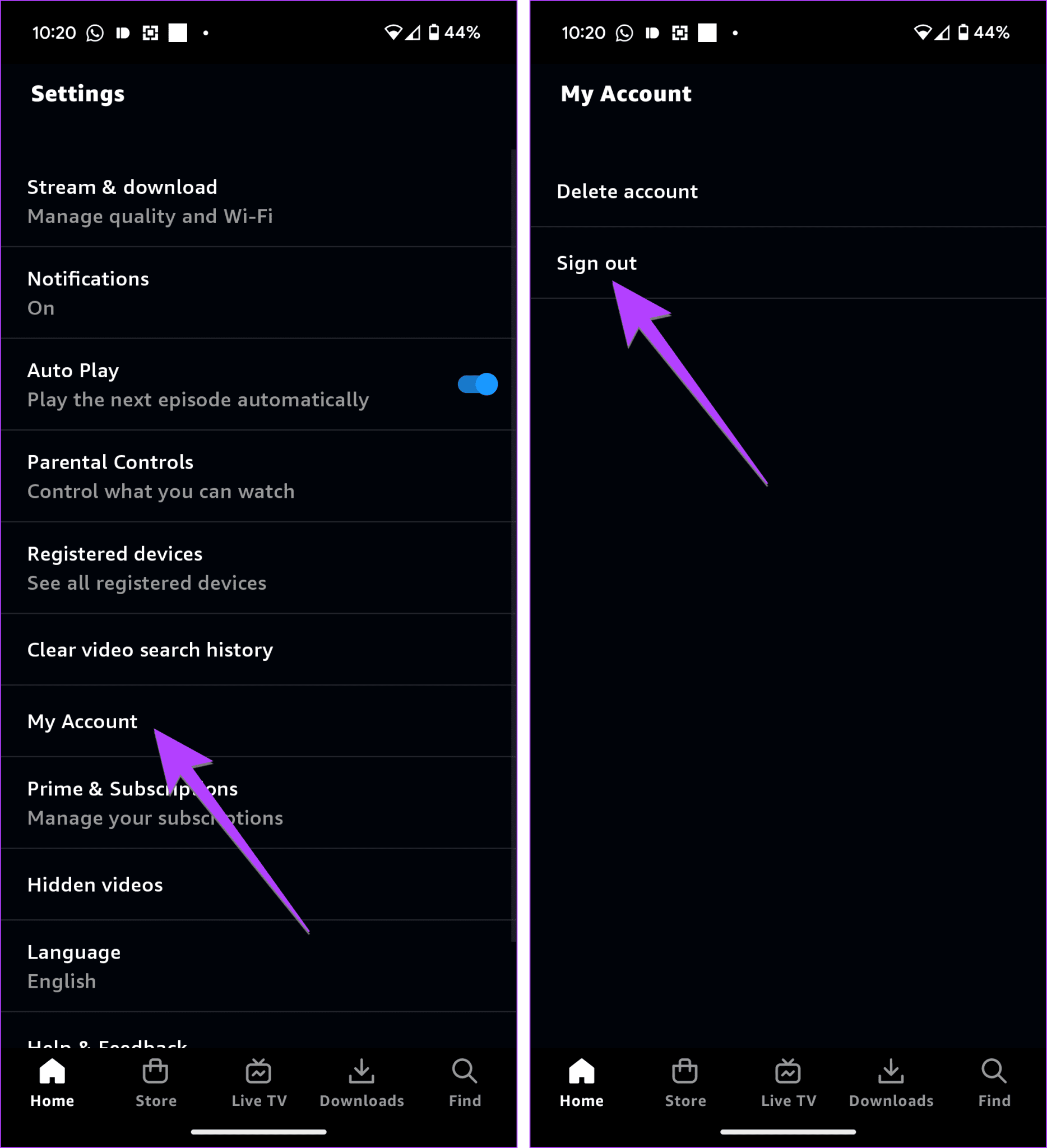 How to Change Prime Video Account on Fire TV Stick, TV, and Mobile ...