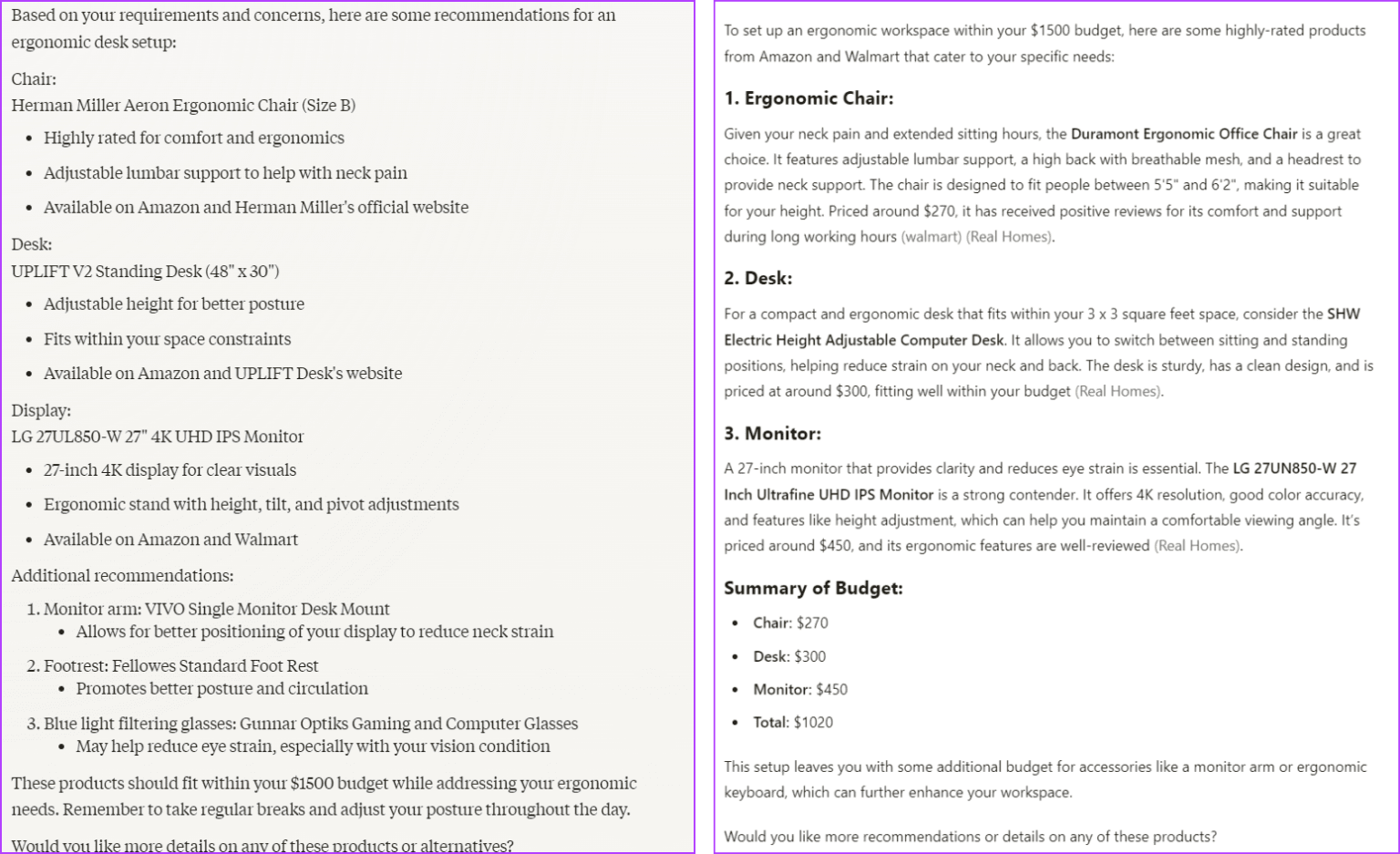 How to Use AI to Setup an Ergonomic Workspace for Free - Guiding Tech