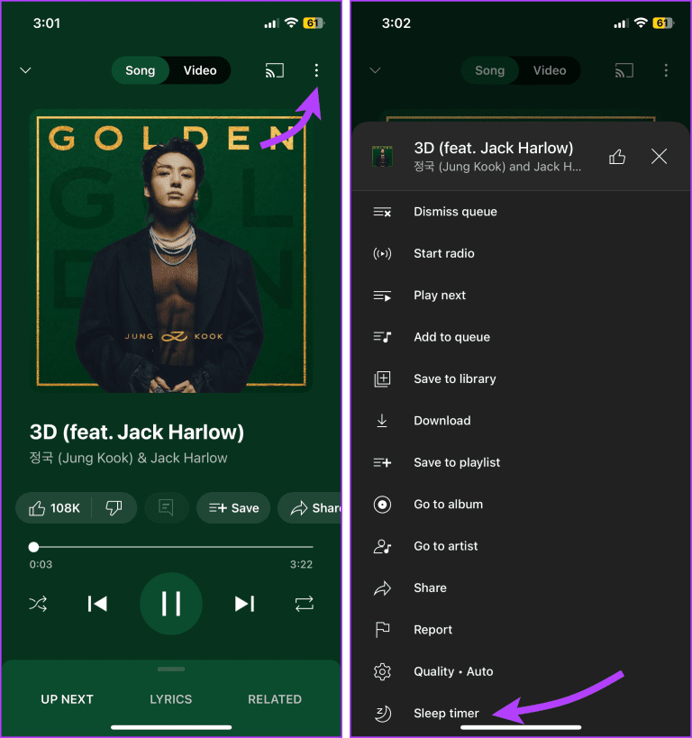 How to Set Up YouTube Music Sleep Timer on Any Device - Guiding Tech