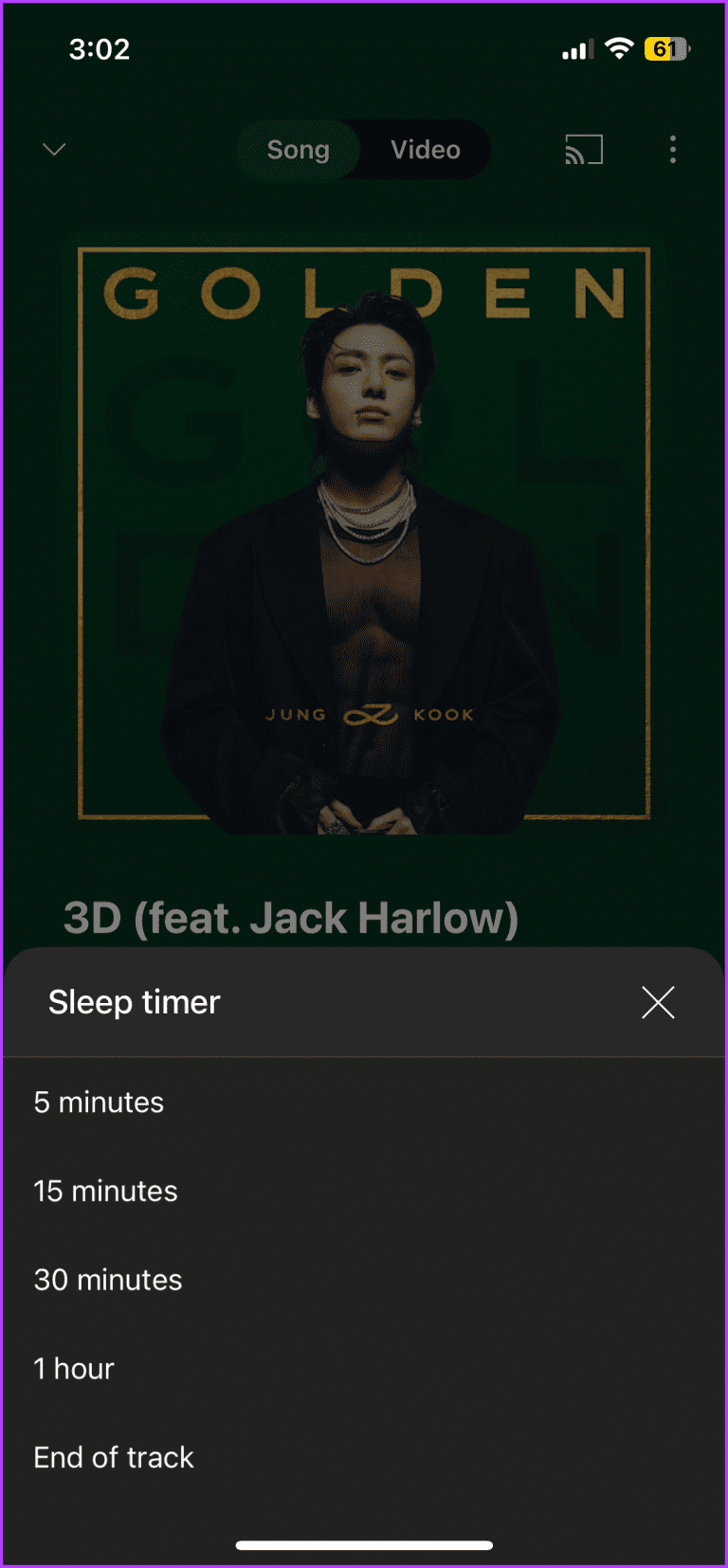 How To Set Up Youtube Music Sleep Timer