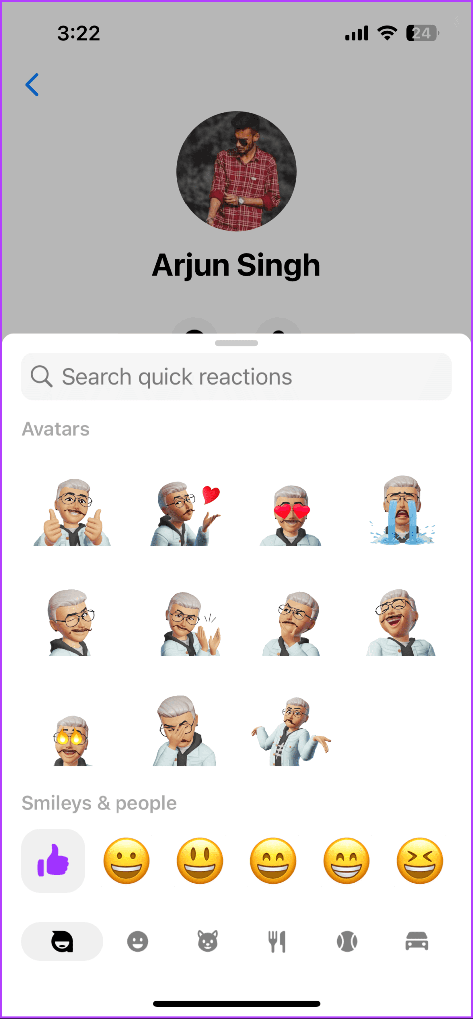 How to Change Quick and Double-tap Reactions on Messenger