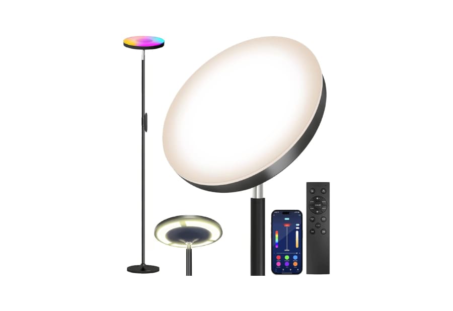 6 Best RGB Corner Floor Lamps With Smart Controls - Guiding Tech