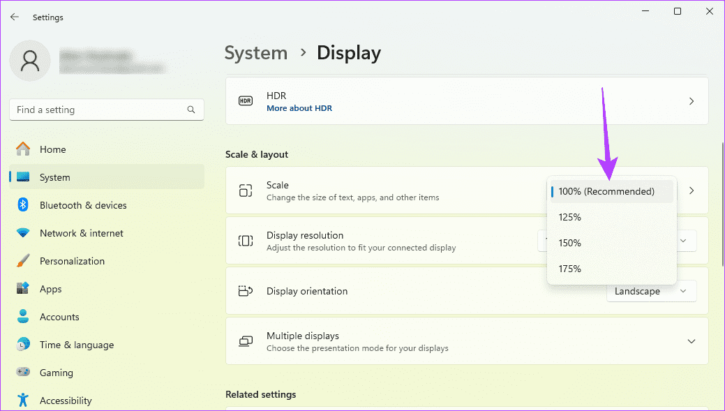 How to Fix Display Resolution Greyed out on Windows 11 - Guiding Tech