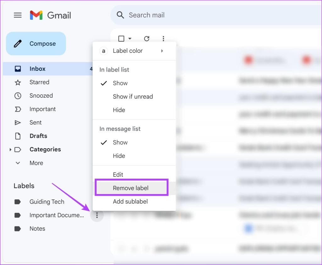 How to Delete Folders or Labels in Gmail - Guiding Tech
