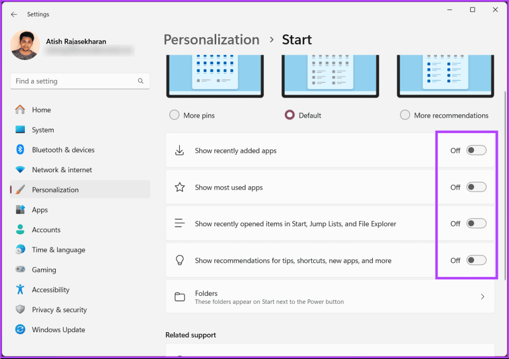 5 Ways to Remove Recommended in Windows 11 - Guiding Tech