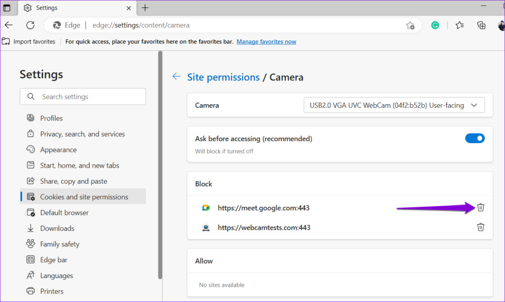 Top 6 Ways to Fix Camera Not Working in Microsoft Edge on Windows - Guiding Tech