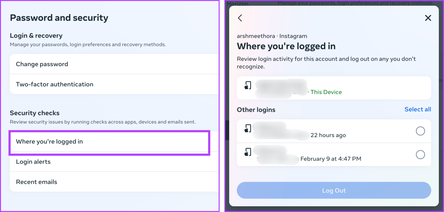 How to Remove Devices Connected to Your Instagram Account