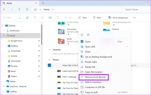 How to Remove Recent Files From Quick Access in Windows 11 - Guiding Tech