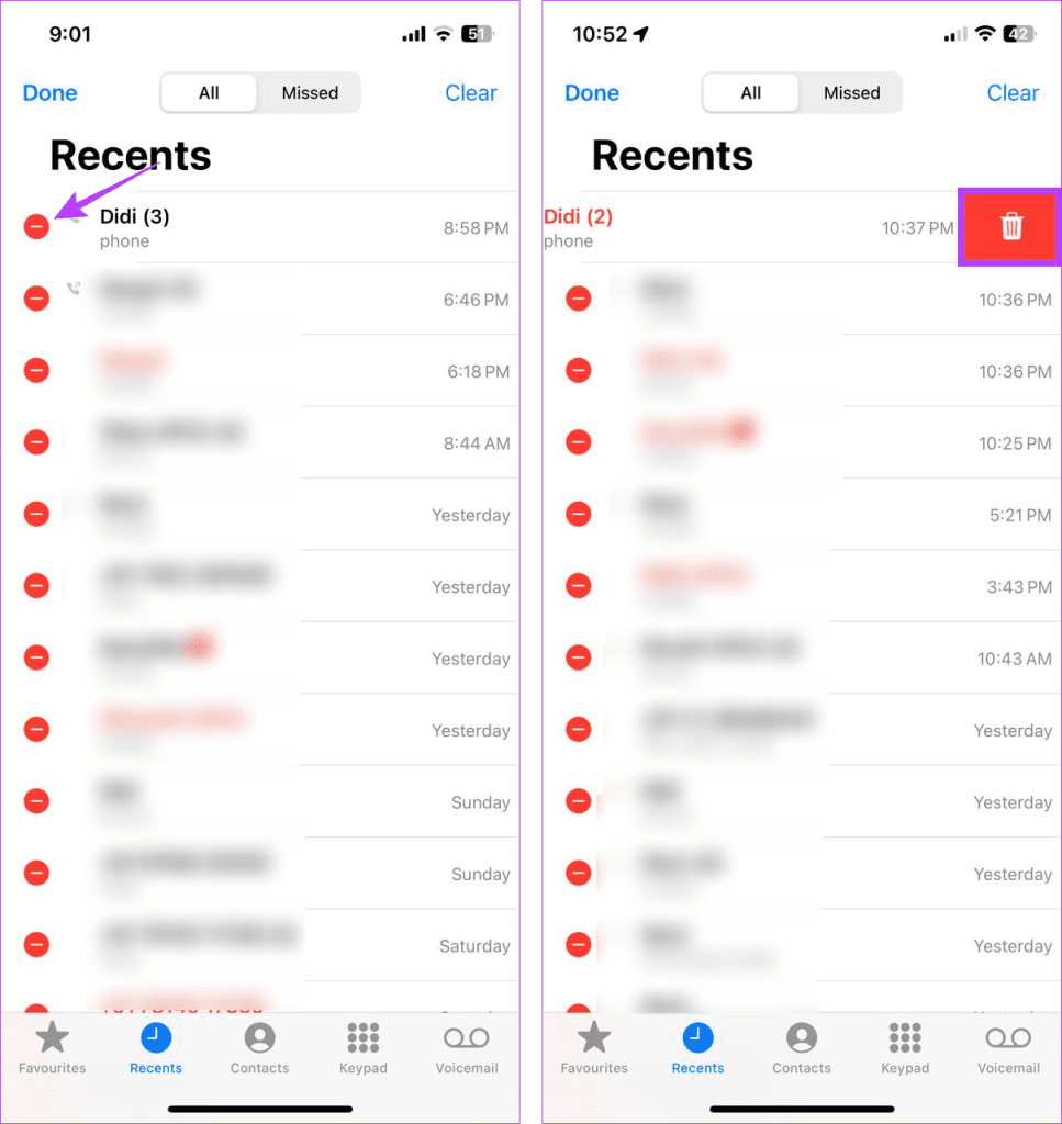 How to See and Delete Call History on iPhone - Guiding Tech
