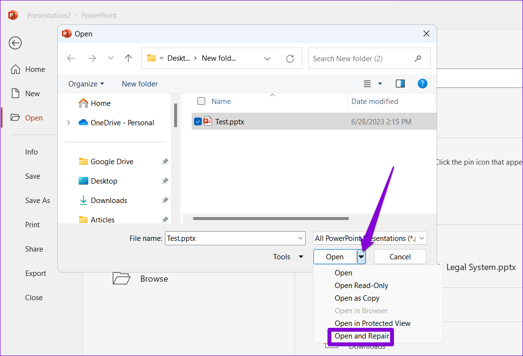 5 Fixes for PowerPoint Not Displaying Pictures on Windows - Guiding Tech
