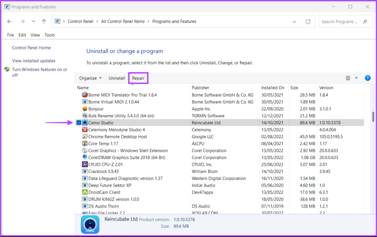 3 Ways to Repair Broken Apps and Programs In Windows 11 - Guiding Tech