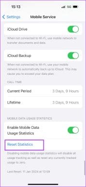 3 Ways to Check Monthly or Daily Data Usage on iPhone - Guiding Tech