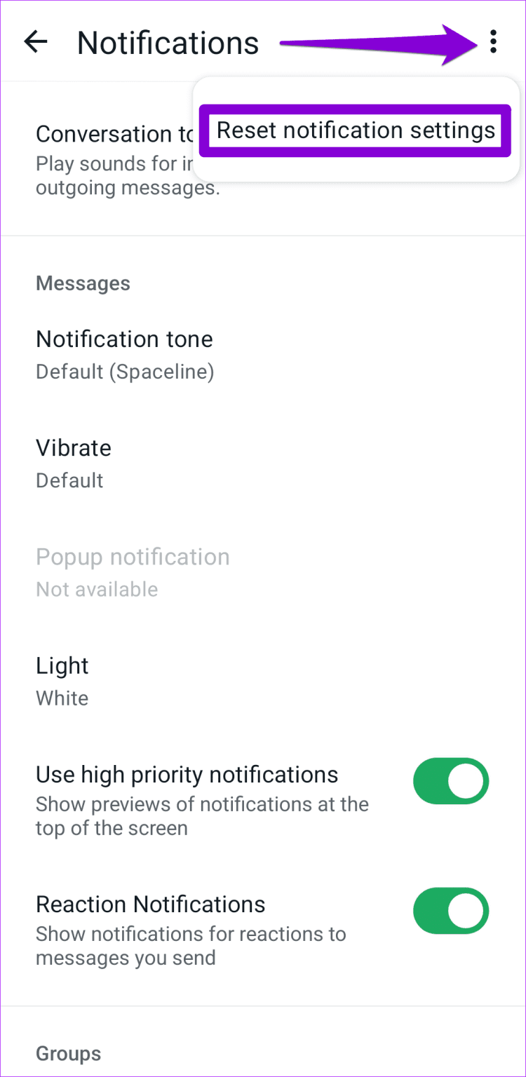 4 Ways to Fix Delayed WhatsApp Notifications on Android - Guiding Tech