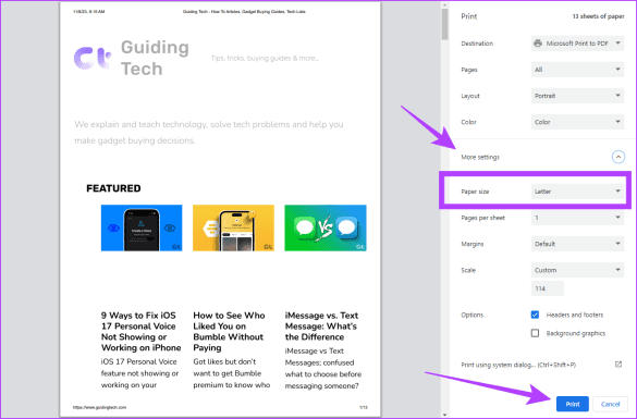 7 Fixes When Printer on Windows 11 Keeps Printing Landscape Instead of ...