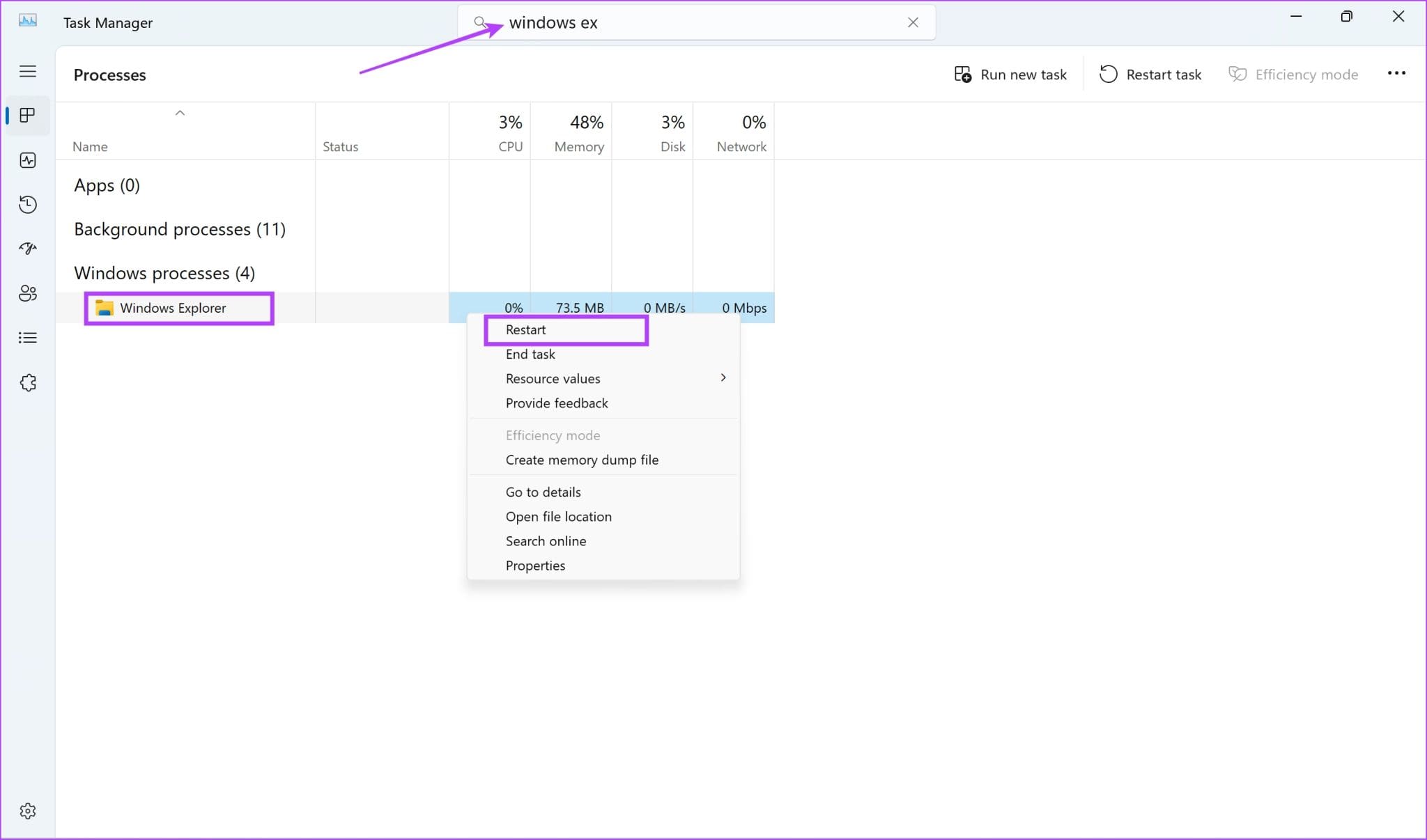 How to Restart Windows Explorer (After Killing It)