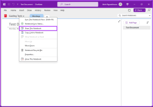 How to Share OneNote Notebook on Desktop and Mobile - Guiding Tech