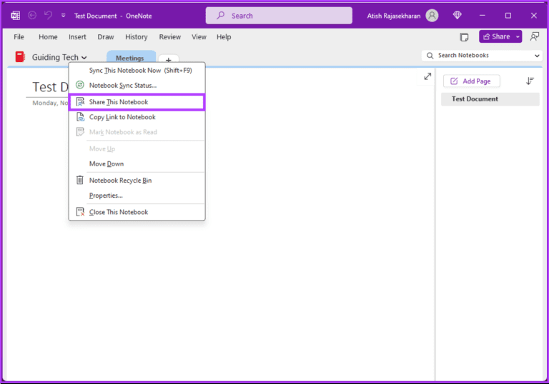 How to Share OneNote Notebook on Desktop and Mobile - Guiding Tech