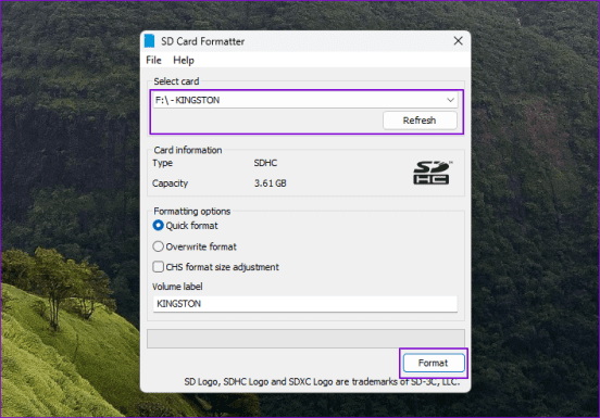 5 Ways to Format SD Card on Windows 11 - Guiding Tech