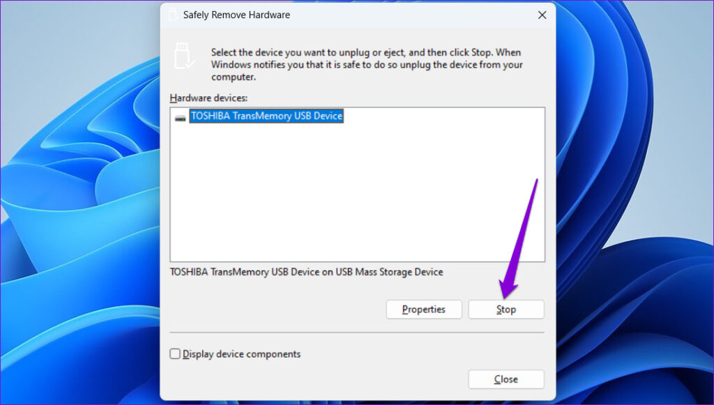 5 Ways to Fix Unable to Eject a USB Drive on Windows 11 - Guiding Tech