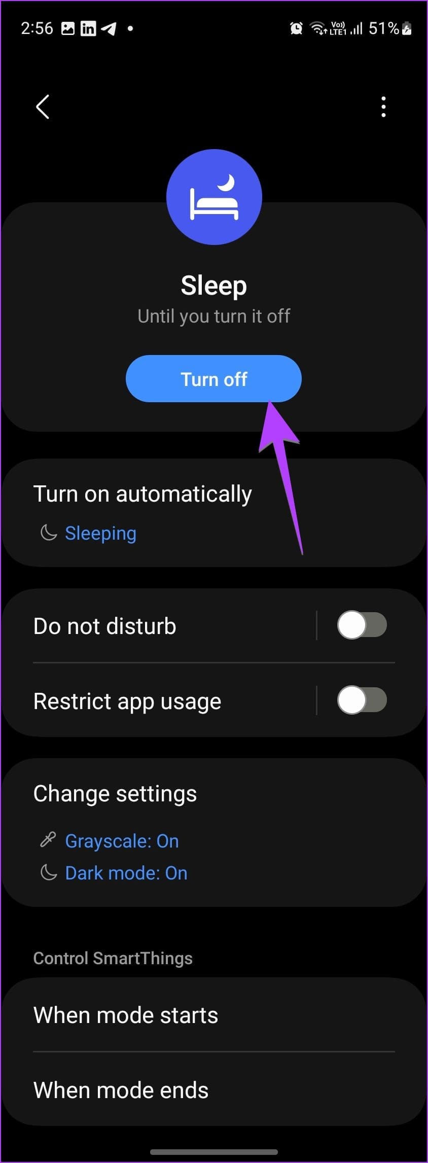 How to Turn On or Off Dark Mode on Samsung Galaxy Phones - Guiding Tech