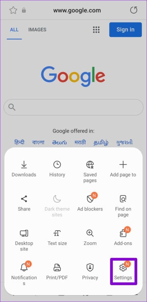5 Ways to Fix Samsung Internet Browser Not Loading Pages - Guiding Tech