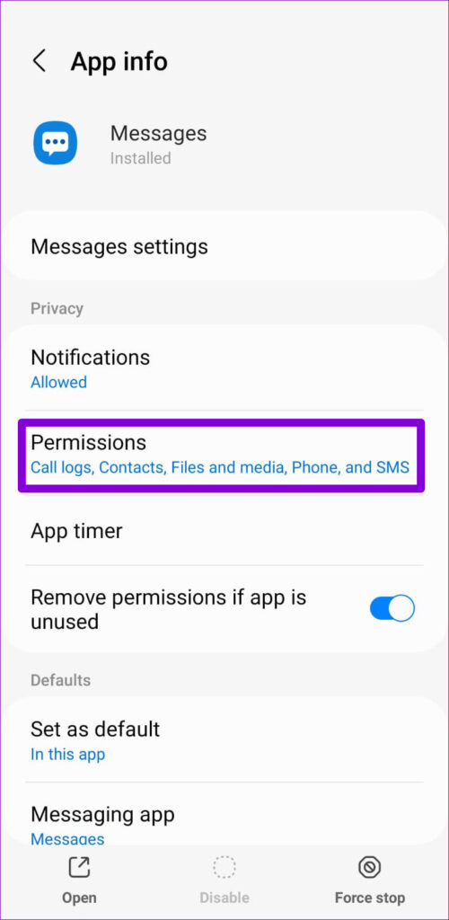 4 Ways to Fix Samsung Messages App Keeps Stopping - Guiding Tech