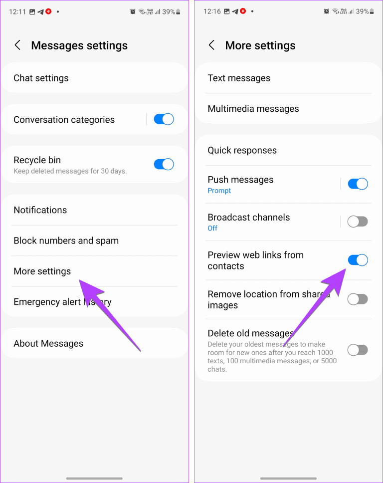 15 Samsung Text Message Settings That You Should Know - Guiding Tech