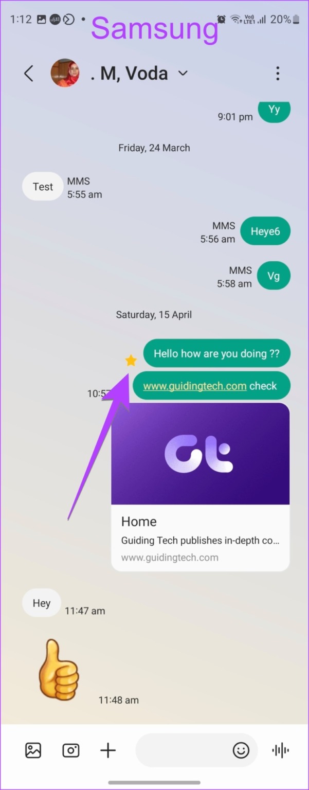 Google Messages vs. Samsung Messages: Which Is Better - Guiding Tech