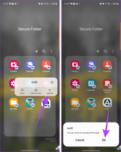 How to Add or Remove Apps From Secure Folder on Samsung Phones ...