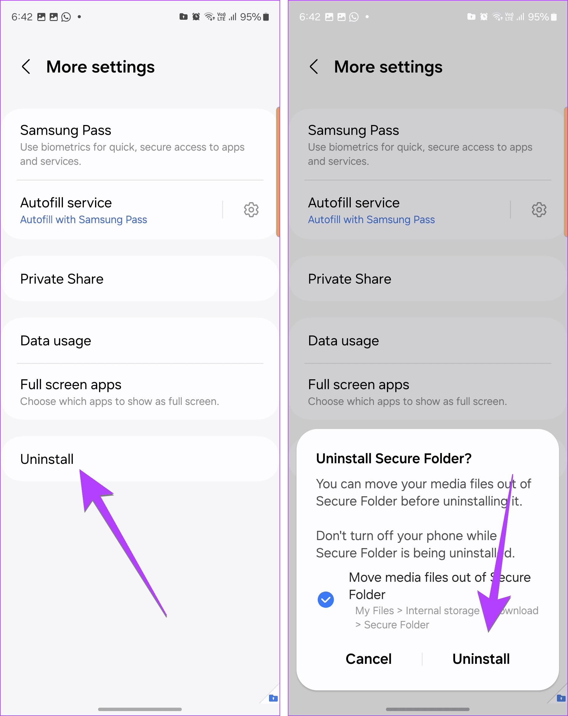 How to Delete Secure Folder on Samsung Phone and What Will Happen - Guiding Tech