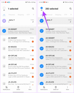 How to Delete Multiple or All Text Messages on Android - Guiding Tech