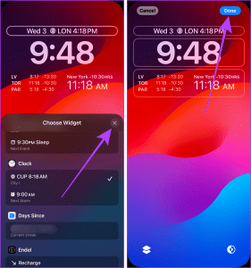 4 Ways to Add and Customize Clock on iPhone Lock Screen - Guiding Tech