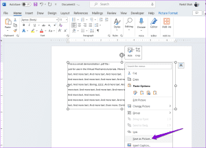 How to Save a Word Document as an Image - Guiding Tech