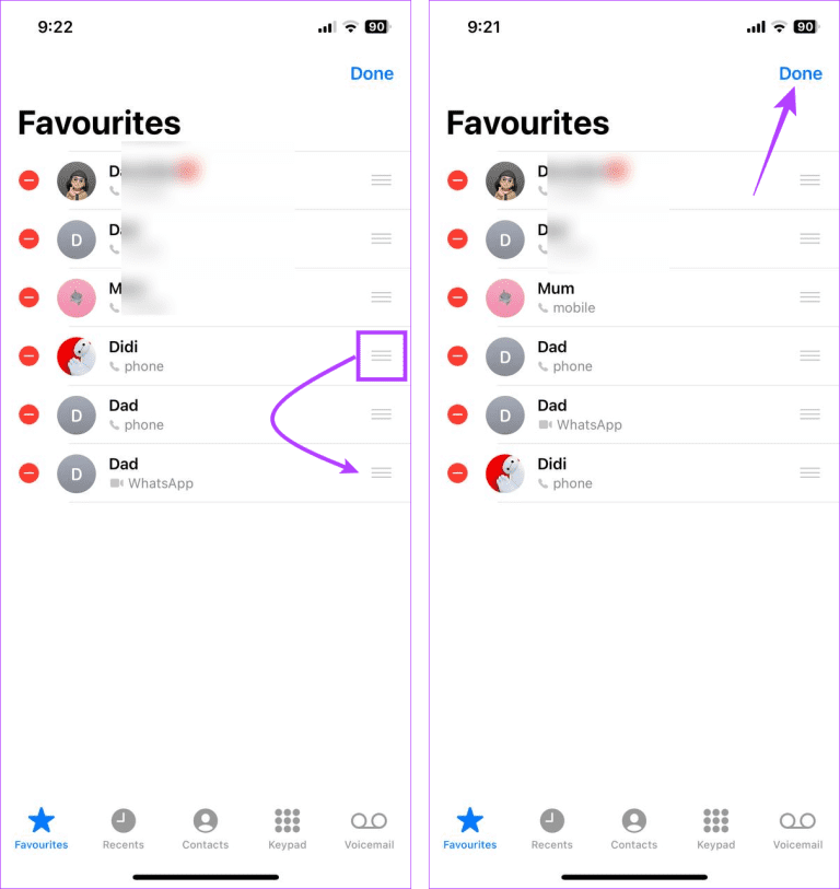 How to Add or Remove Contacts From Favorites on iPhone - Guiding Tech