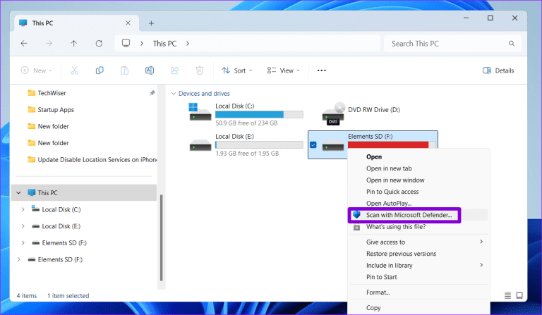 5 Ways to Fix The Parameter Is Incorrect Error on Windows 11 - Guiding Tech