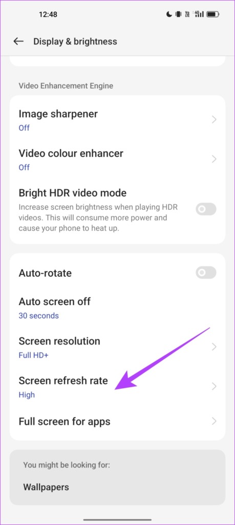 How to Force High Refresh Rate on All Android Apps Without Root ...