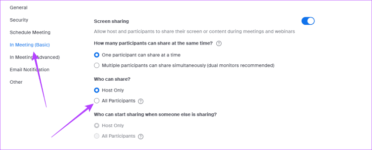 4 Fixes When Zoom Screen Sharing Is Not Working on Windows - Guiding Tech