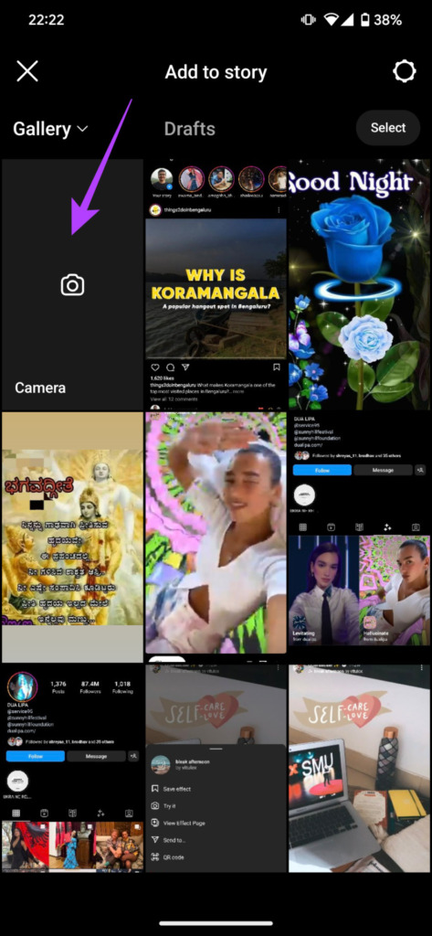 How to Search for Filters on Instagram and Add to Your Story - Guiding Tech