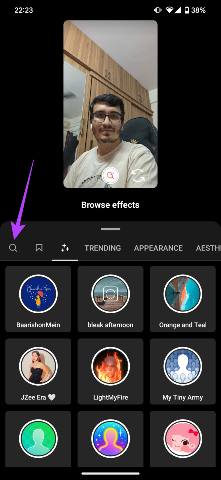 How to Search for Filters on Instagram and Add to Your Story - Guiding Tech