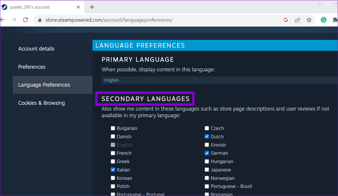How to Change the Default Language in Steam for Desktop and Mobile - Guiding Tech